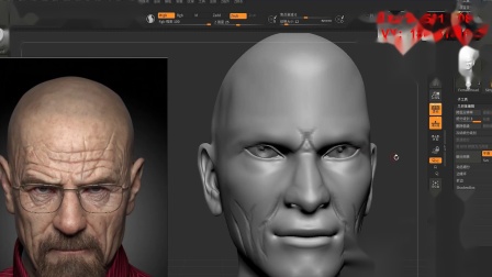 3D动漫头部建模教学07
