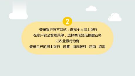 怎样取消银行卡的手机银行短信呢