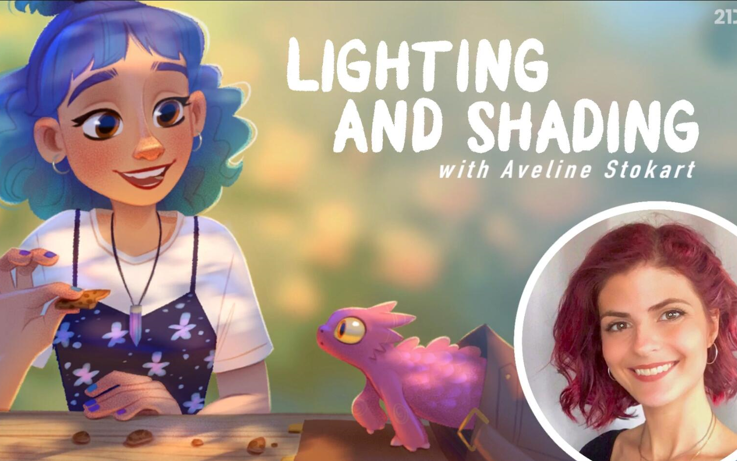 【会员课程】【中英双字】【21 Draw】Aveline Stokart 掌握照明和阴影