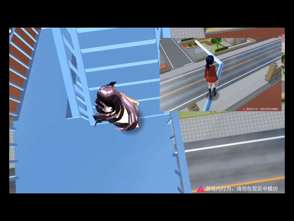 樱花校园模拟器:逃离蓝毛跑酷,ID:7416 3615 8277 22