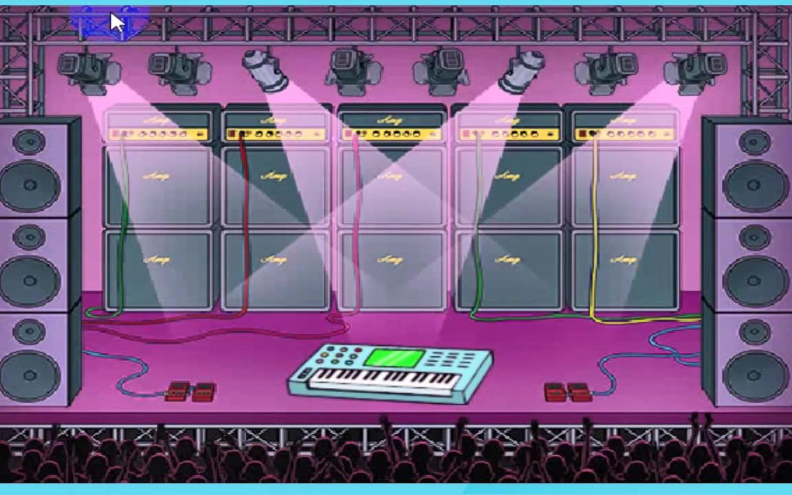 用电脑键盘的弹奏钢琴