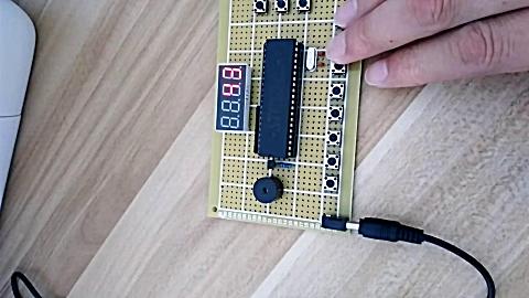 51单片机八路抢答器设计 8路 DIY电子课程制作套件成品资料(启成电子...