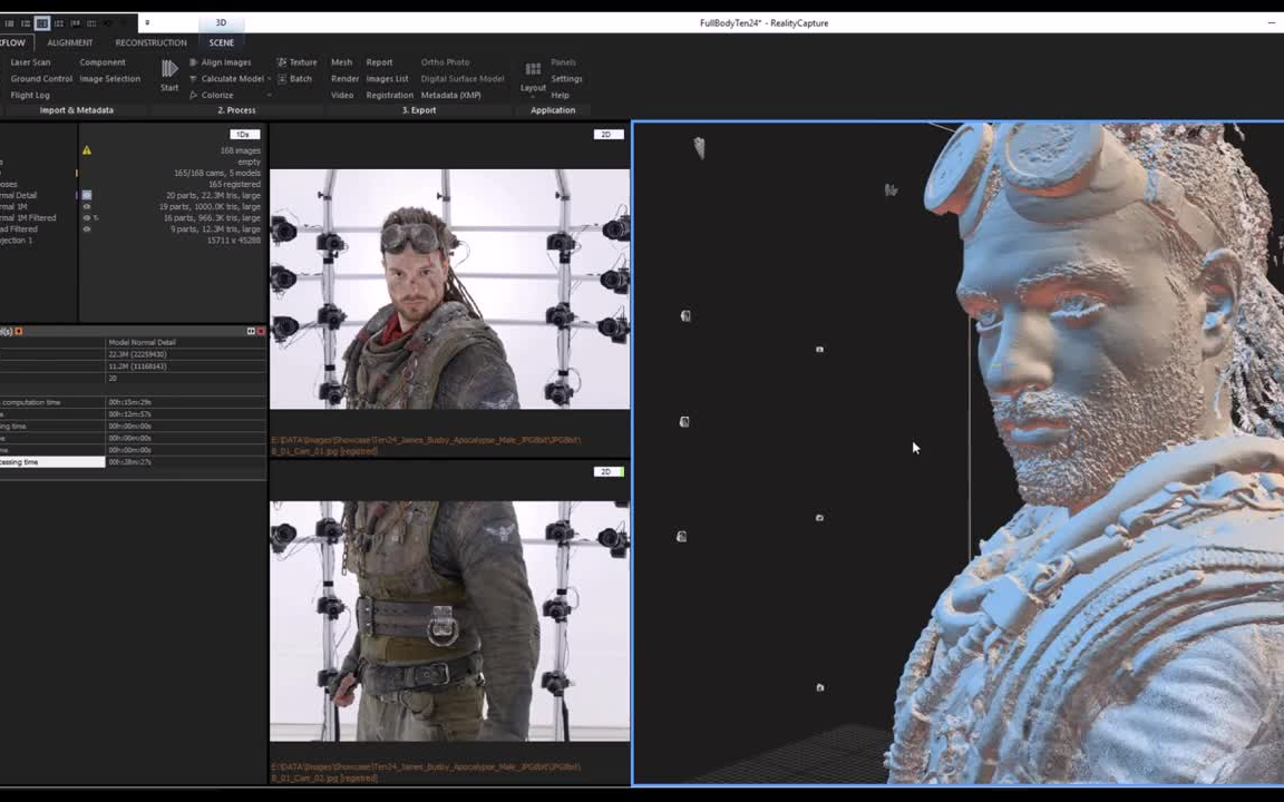 【油管】人物三维建模RealityCapture_ Making of the Ten24&#x27;s ...