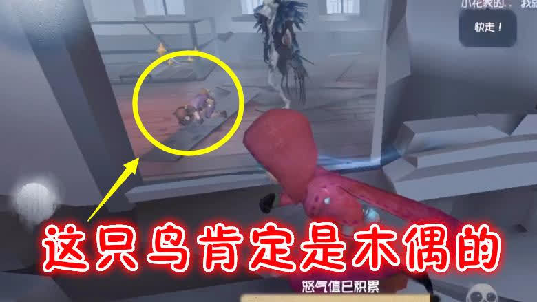 第五人格:芒果想用先知秀操作英雄救美,但只鸟很不听话啊!