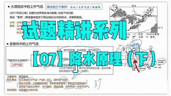 试题精讲系列—— 【07】降水原理(下)