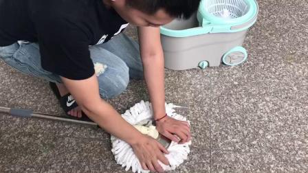 1908轮子桶拖把安装视频