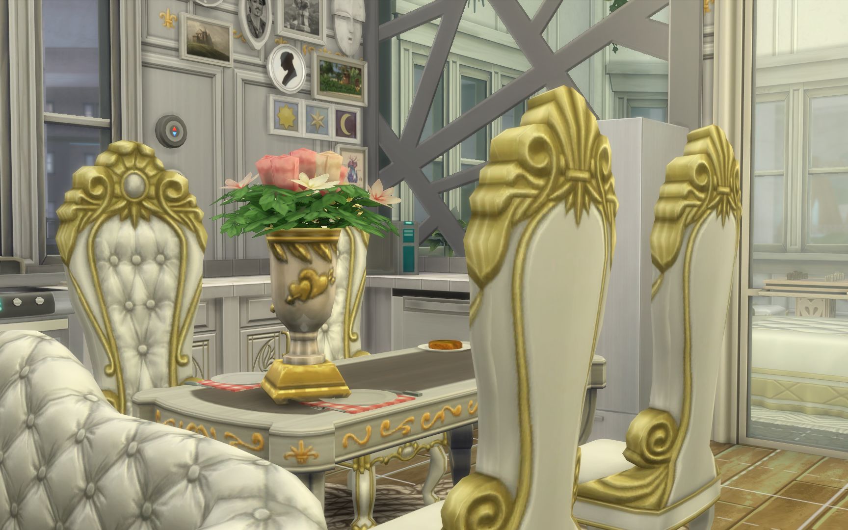 模拟人生4 定格速建 (nocc)小型法式家庭公寓