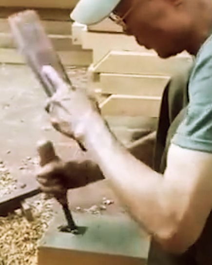 传统的木工刨技术,不愧是匠工精神,值得学习