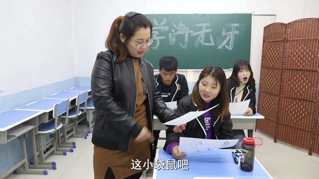 美术课上老师让用数字画小动物,同学们画的都太逗了,尤其是学渣