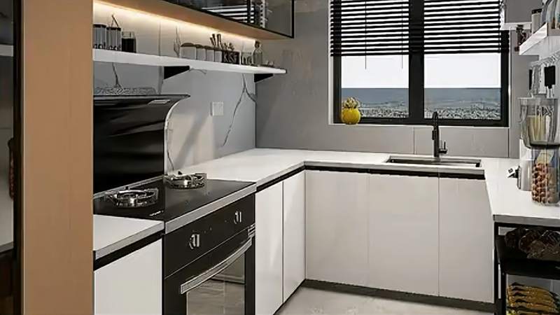 小户型厨房这样装修设计,既简约又大气?