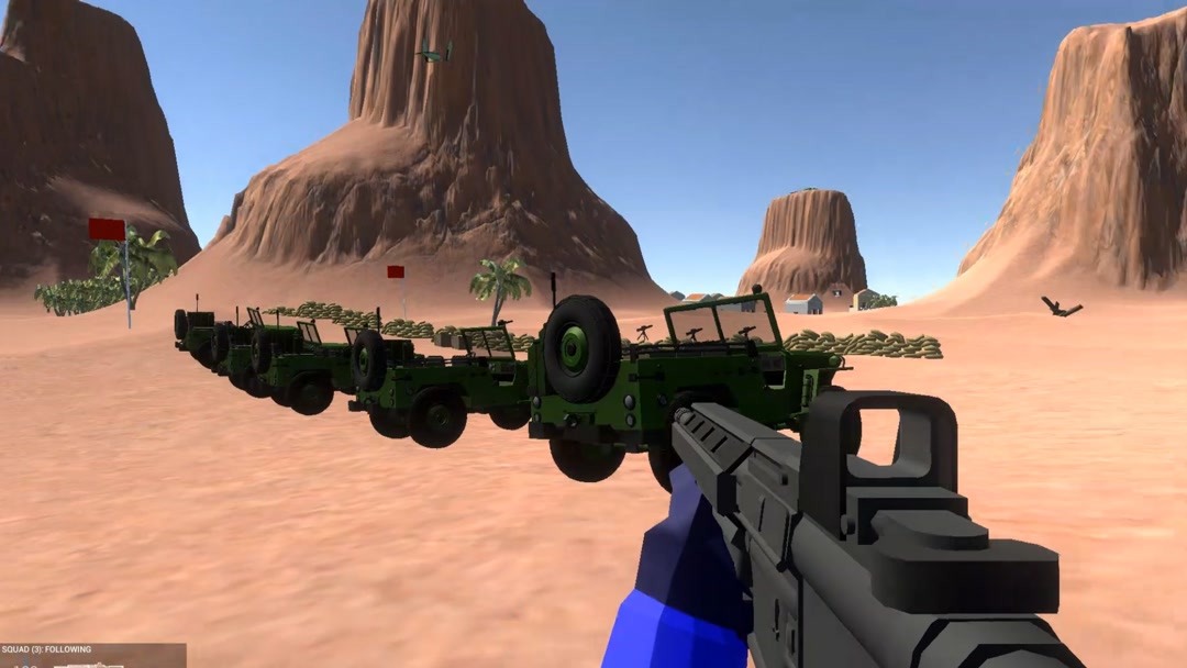 战地模拟器:队友不听指挥,太气人了!