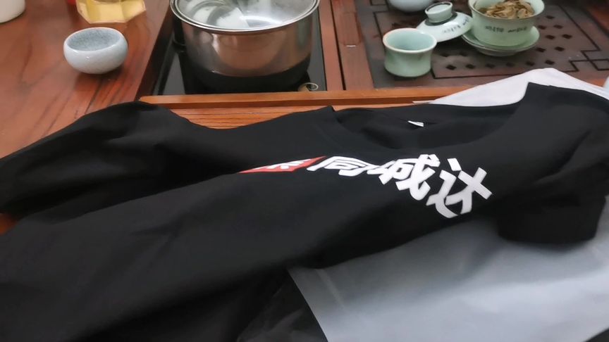 好惊喜!国庆之际晨叔收到了今日头条寄来的头条达人衣服。