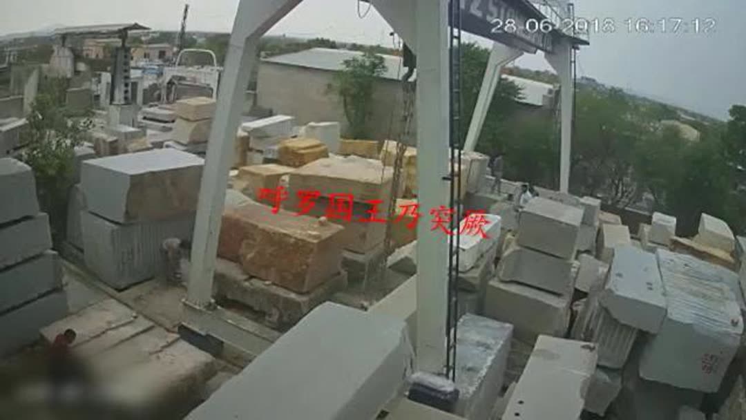 监拍:可怕的安全事故。