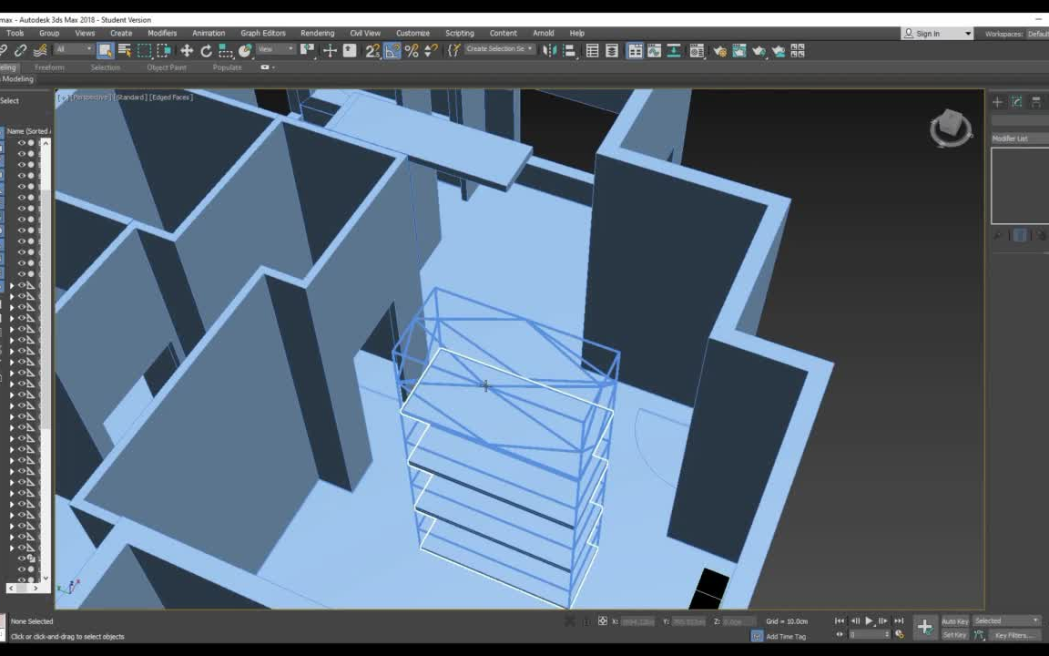 3dsmax建模技术从入门到精通技术训练视频教程 10. 室内设计建模(...