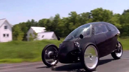 世界“最快”人力三轮车,靠蹬踏踩出时速160公里,上班不迟到