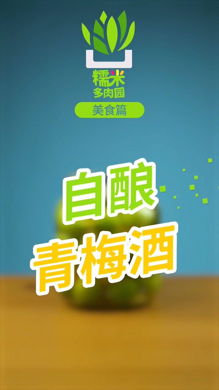 糯米老师#自酿青梅酒