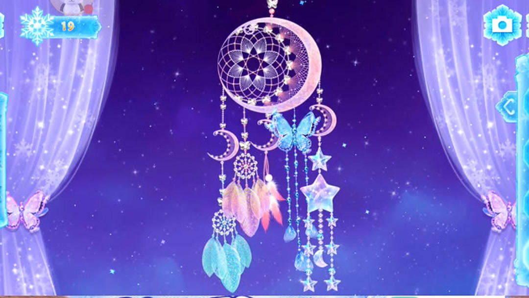 栗子姐姐酱 莉比公主之冰雪派对 装扮捕梦网游戏