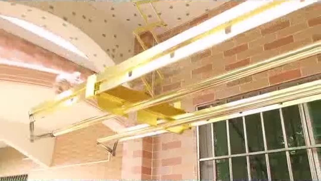 好颐佳电动晾衣架安装视频