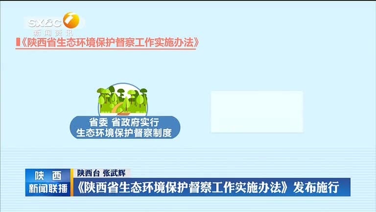 《陕西省生态环境保护督察工作实施办法》发布施行