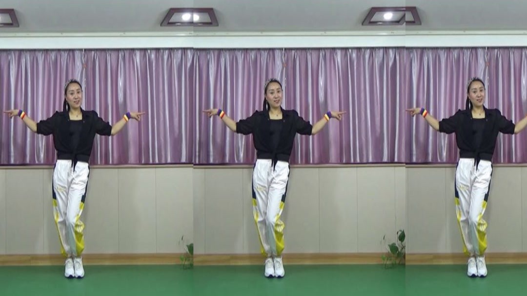 蓝莓原创《让我们荡起双桨》网红热歌 动感步子舞附教学