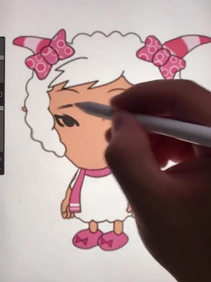 问:美羊羊回答了什么?,快来跟我一起画画吧