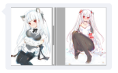 论插画是怎么制作的——Your Waifu插画制作过程1