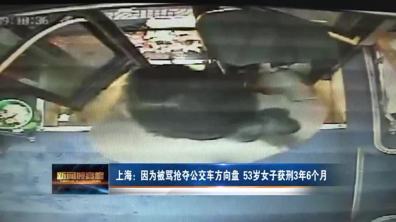 两次开门不下车,吵不过就动手,抢夺公交车方向盘,上海53岁妇女获刑...