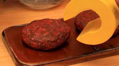 将纸壳绘画美食动画进行到底,超级大汉堡