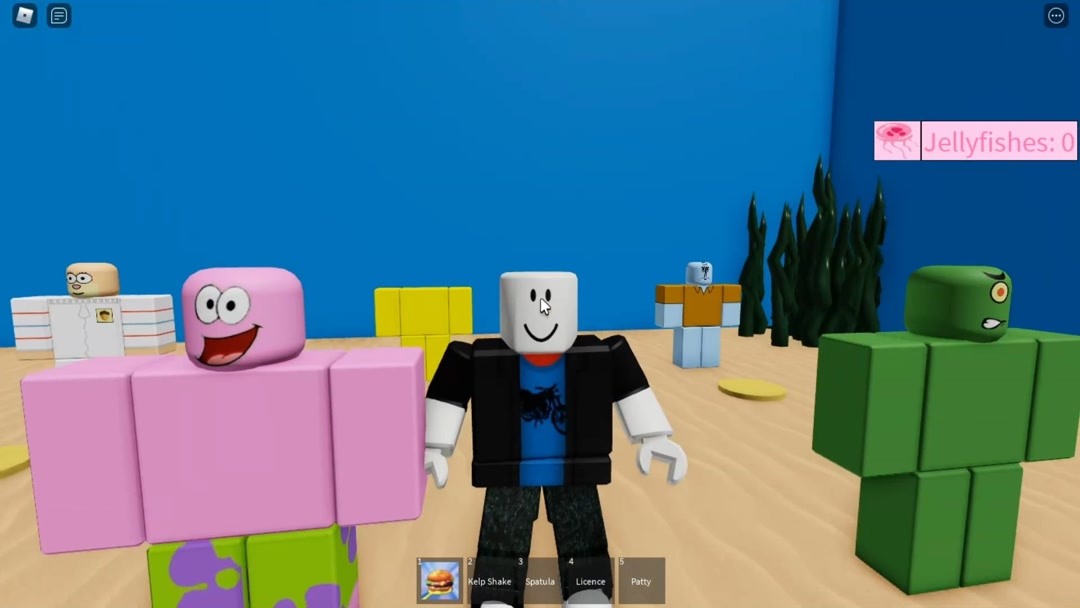 虚拟世界ROBLOX游戏225 海绵宝宝海底世界模拟器