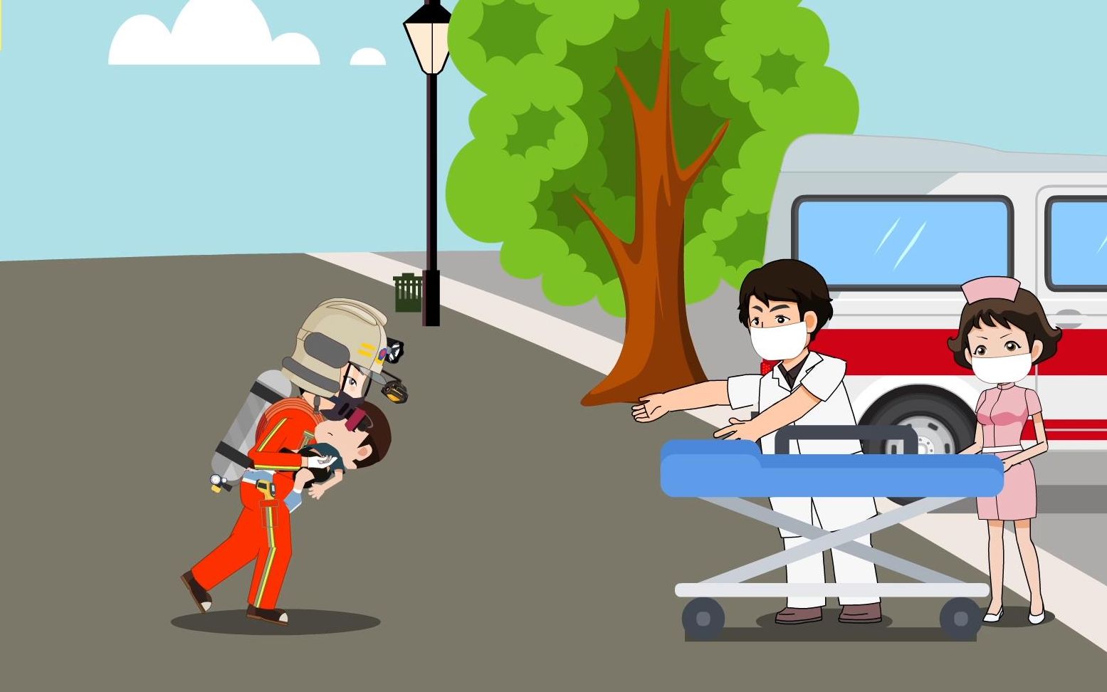 高层消防公益动画制作—上海艺虎动画