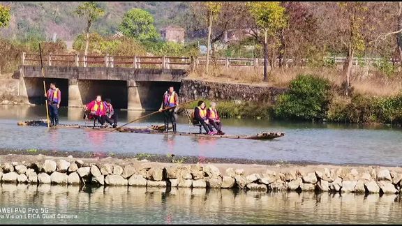 指南针户外,山水之间任逍遥 ,刘三姐故里,遇龙河竹筏漂流
