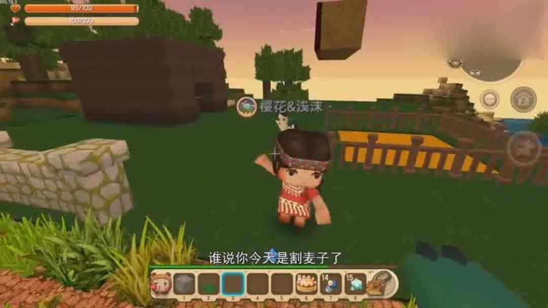 迷你世界:小乾有了超能力,决定要惩罚妮妮,把妮妮丢进了臭水沟