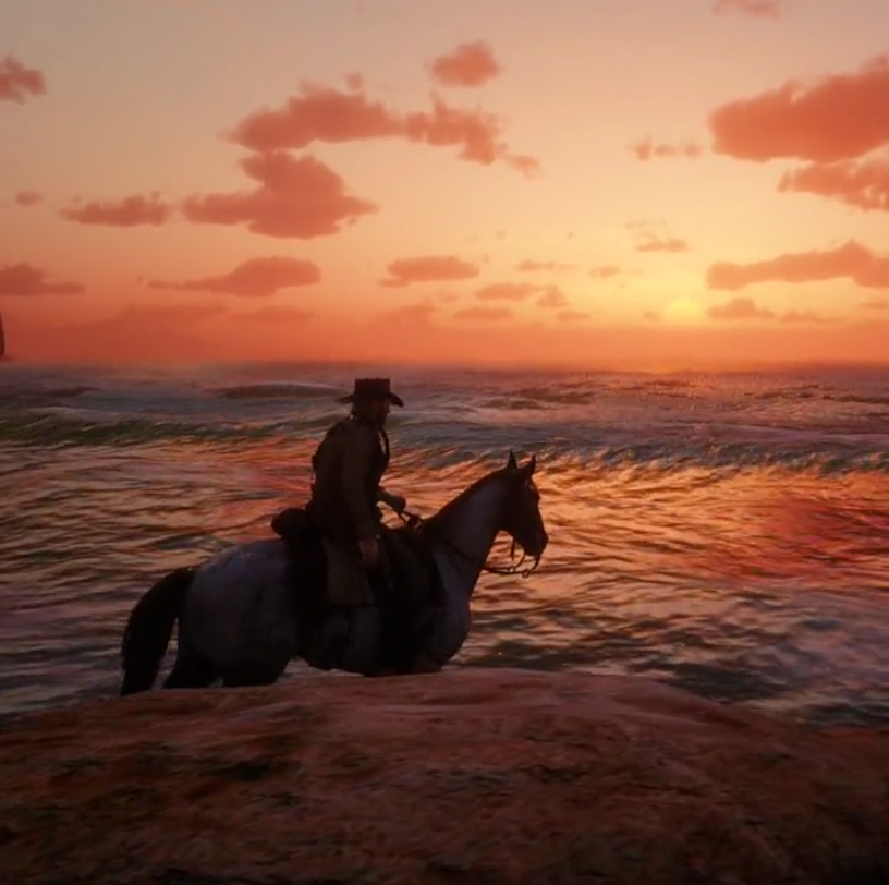 荒野大镖客2的画质真的是游戏中的天花板