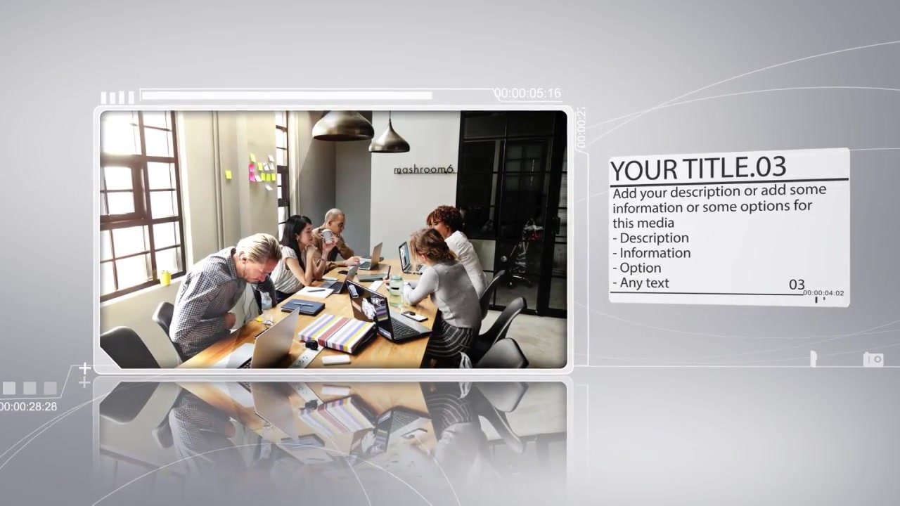 企业商务宣传广告片头AE模板