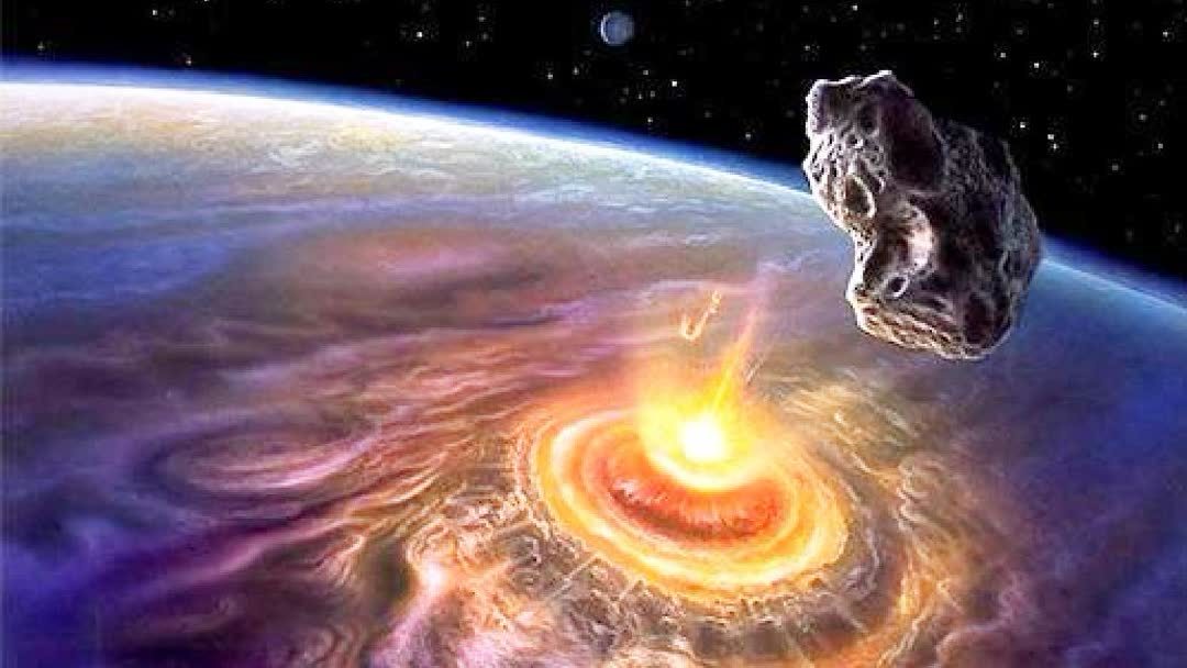 木星再次经历猛烈撞击,撞击产生的闪光,这一幕被我们发现!