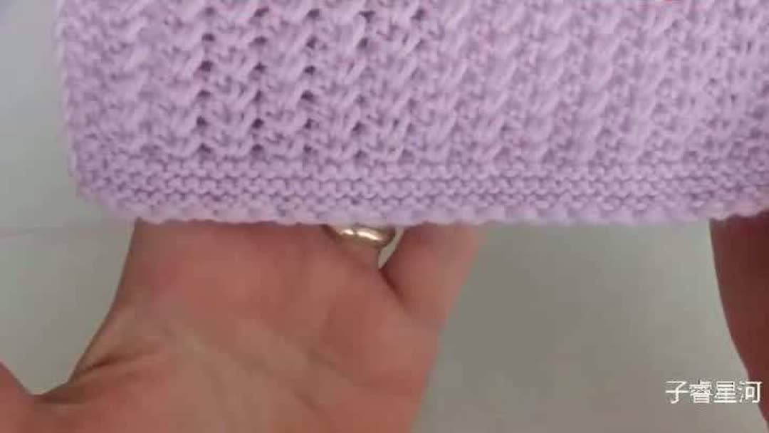 手工毛衣编织教程:细腻别致的春季开衫花样,附底边织法与技巧