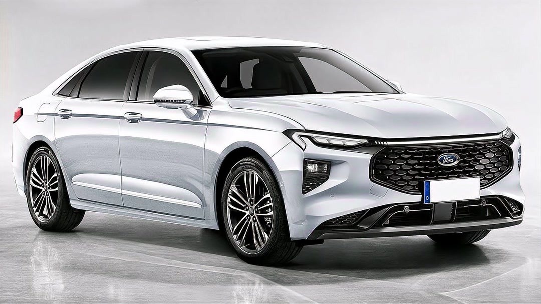 2022款福特蒙迪欧亮相!新车比帕萨特漂亮,轴距2米9,配2.0T+8AT