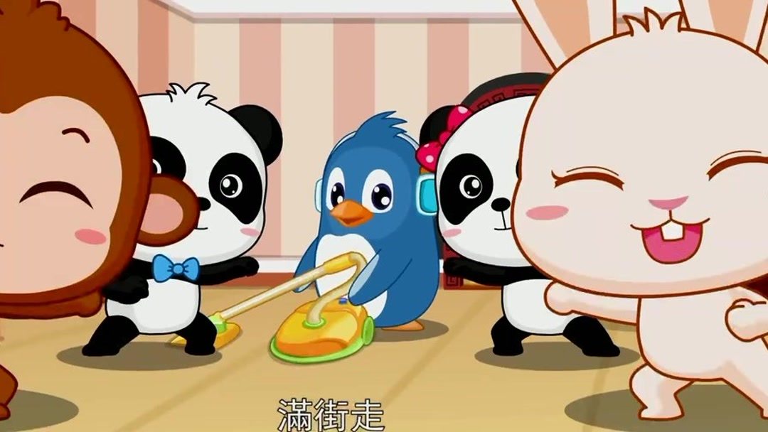 春节,中华民族传统节日儿童动画