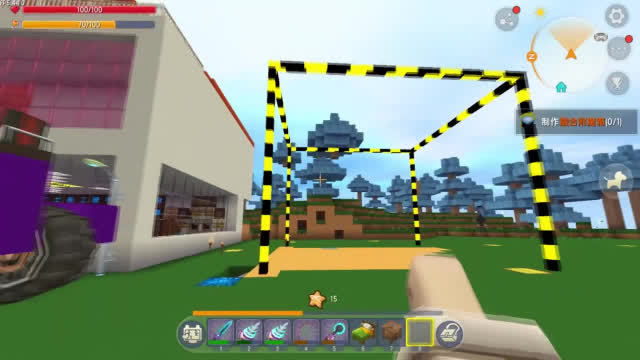 蓝图工具效率高,瞬间帮我把沙漠老爷爷家造出来了