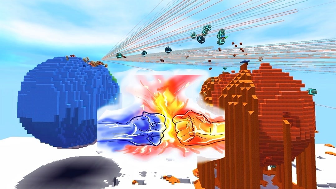 迷你世界模拟战争地球VS火星:火星刚上场就被消灭了!