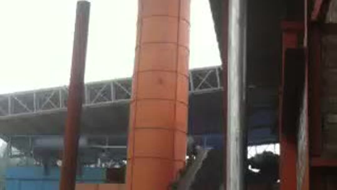 贵州习水煤泥烘干机客户现场案例
