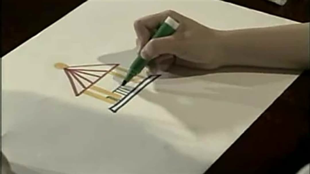 [视频]儿童创意简笔画教学画房子