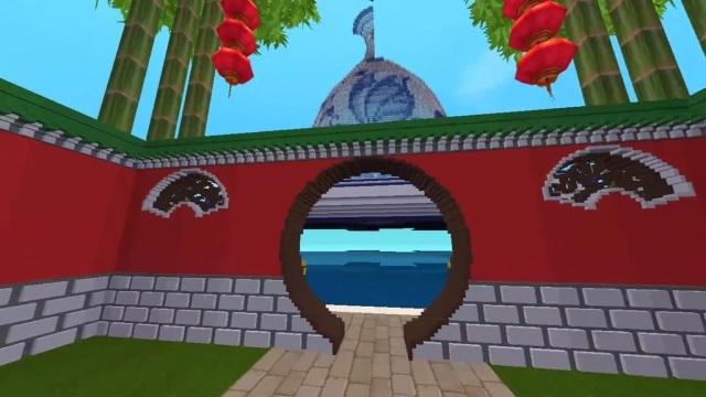...迷你世界,古风建筑创造,凉风...