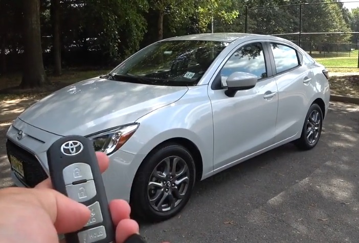 车钥匙功能介绍分析,2019款 丰田 Yaris
