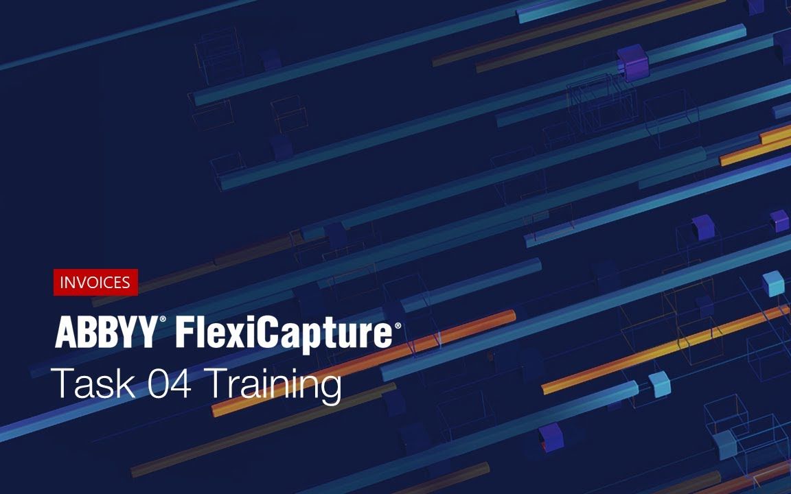 ABBYY FlexiCapture for Invoices 教程 - 训练