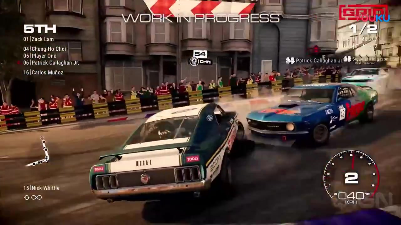 《超级房车赛(GRID)》实机画面公布:超真实飚车体验