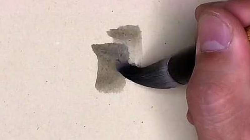 国画笔法教学,龚贤积墨法方笔用笔,讲解详细易学易懂!