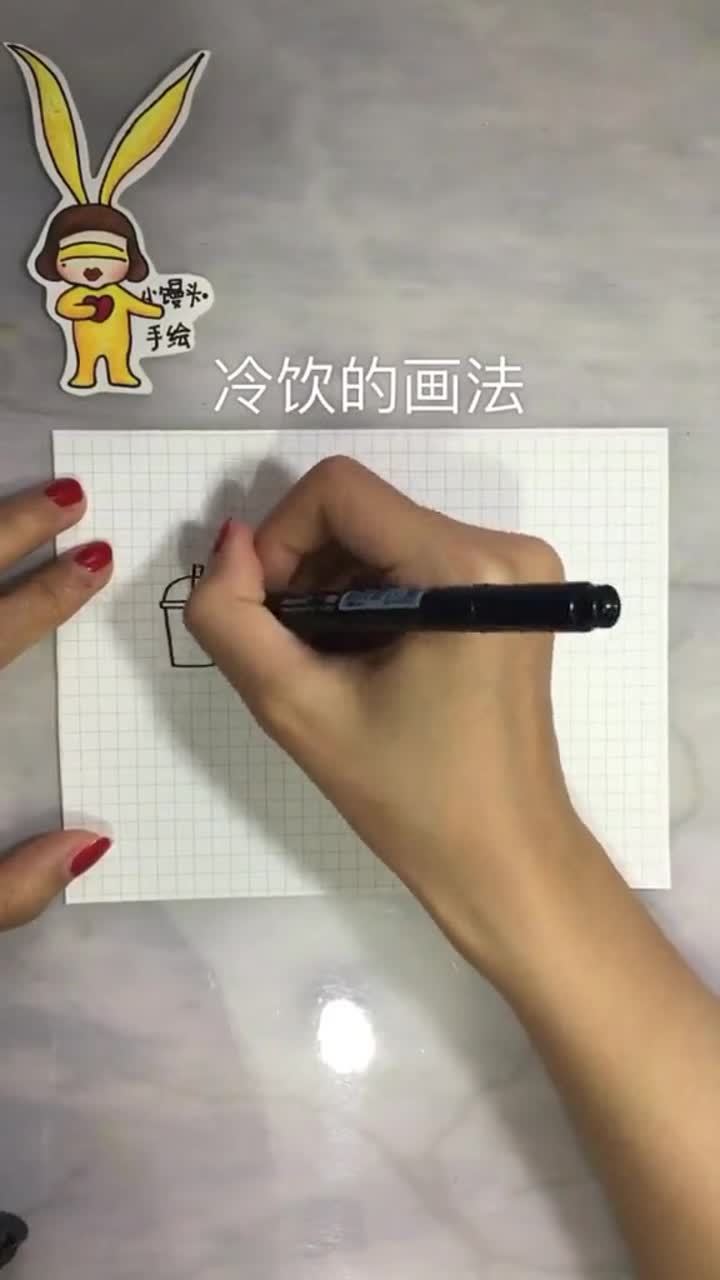 41. 简笔画手帐画画小技巧,画画进阶版,让你的画变得萌