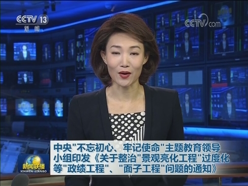 [视频]中央“不忘初心、牢记使命”主题教育领导小组印发《关于整治...