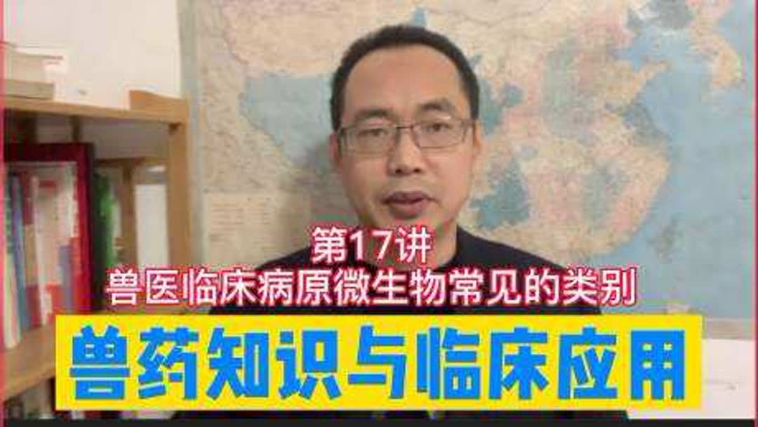 第17讲兽医临床病原微生物常见的类别